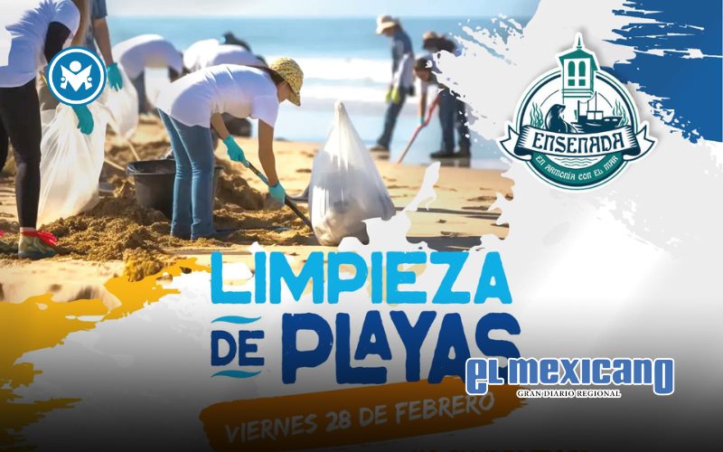 Invita Gobierno Ensenada junto a Cicese a limpieza de playa Invita Gobierno Ensenada junto a Cicese a limpieza de playa